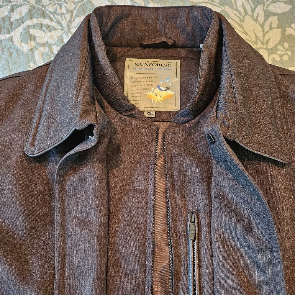 Rainforest Membrane System Coat Men’s Xxl - Pristine … - Gem